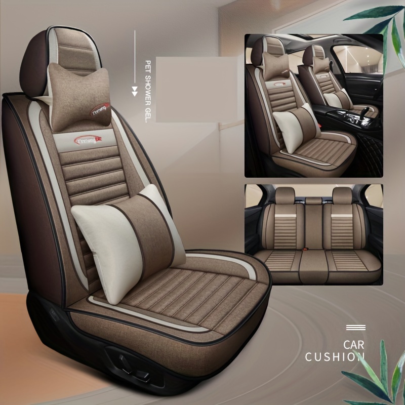 Car Seat Cushion Four Seasons Universal Fully Surrounded - Temu Portugal