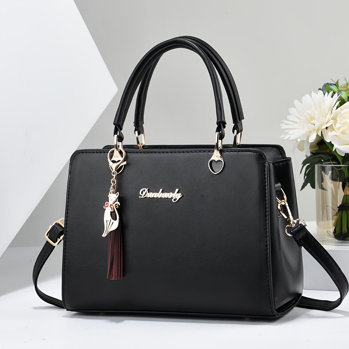 Fashion Top Handle Satchel Bag Trendy Crossbody Bag Women's - Temu New ...