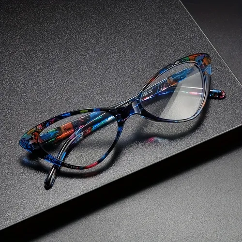 Eyeglasses With Flowers On Them Temu