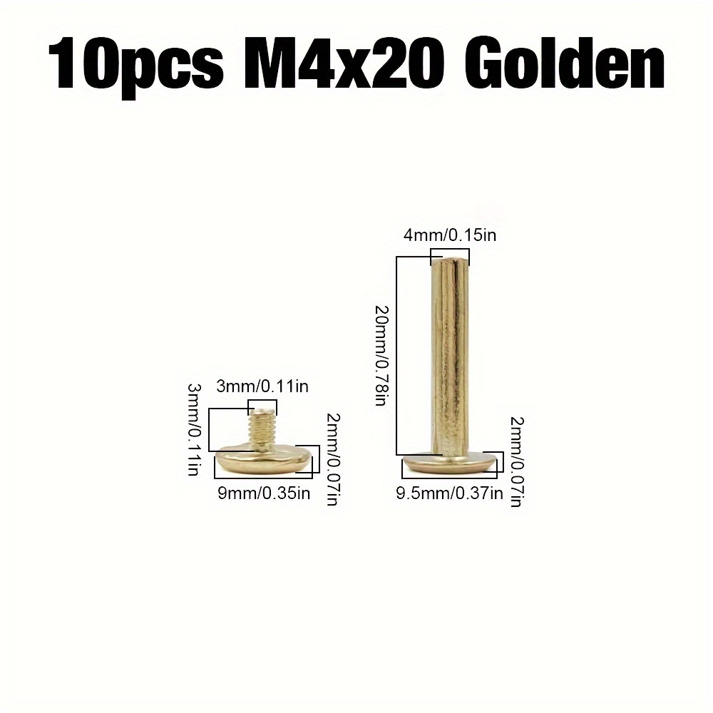 10pcs M4 - Temu Italy