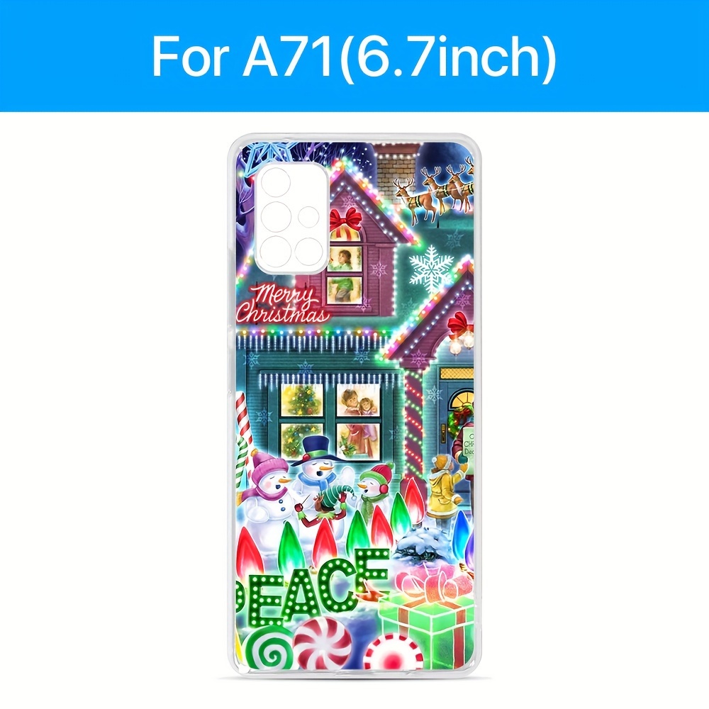 Cartoon Weihnachts-schneemann-handyhülle, Geeignet Für Samsung Galaxy S23/fe/plus/ultra, Galaxy ...