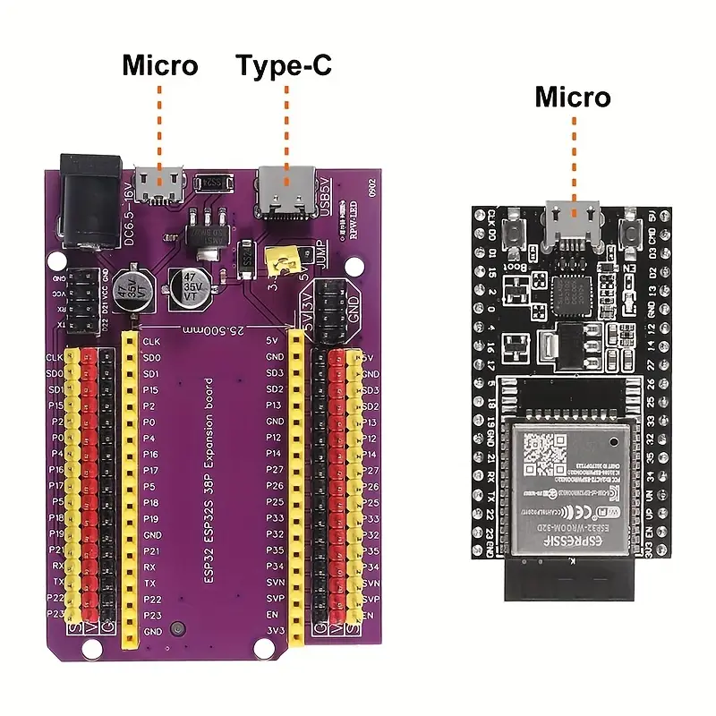 Esp32 devkitc Core Board Esp32 Development Board Esp32 wroom - Temu Esp32 devkitc Core Board Esp32 Development Board Esp32 wroom - Temu