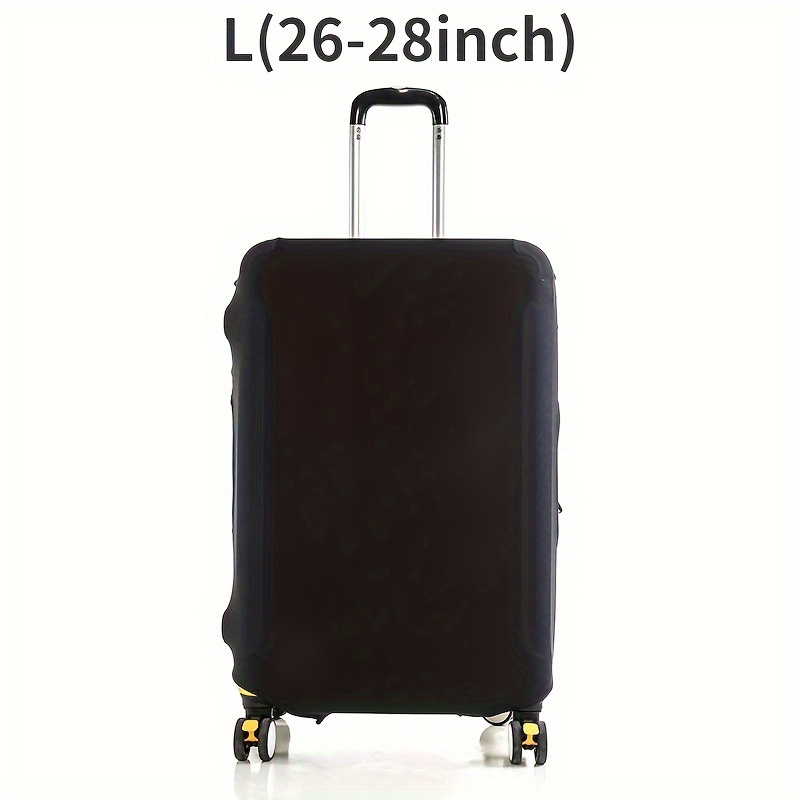 Solid Color Minimalist Luggage Case Cover Elastic Travel - Temu Canada