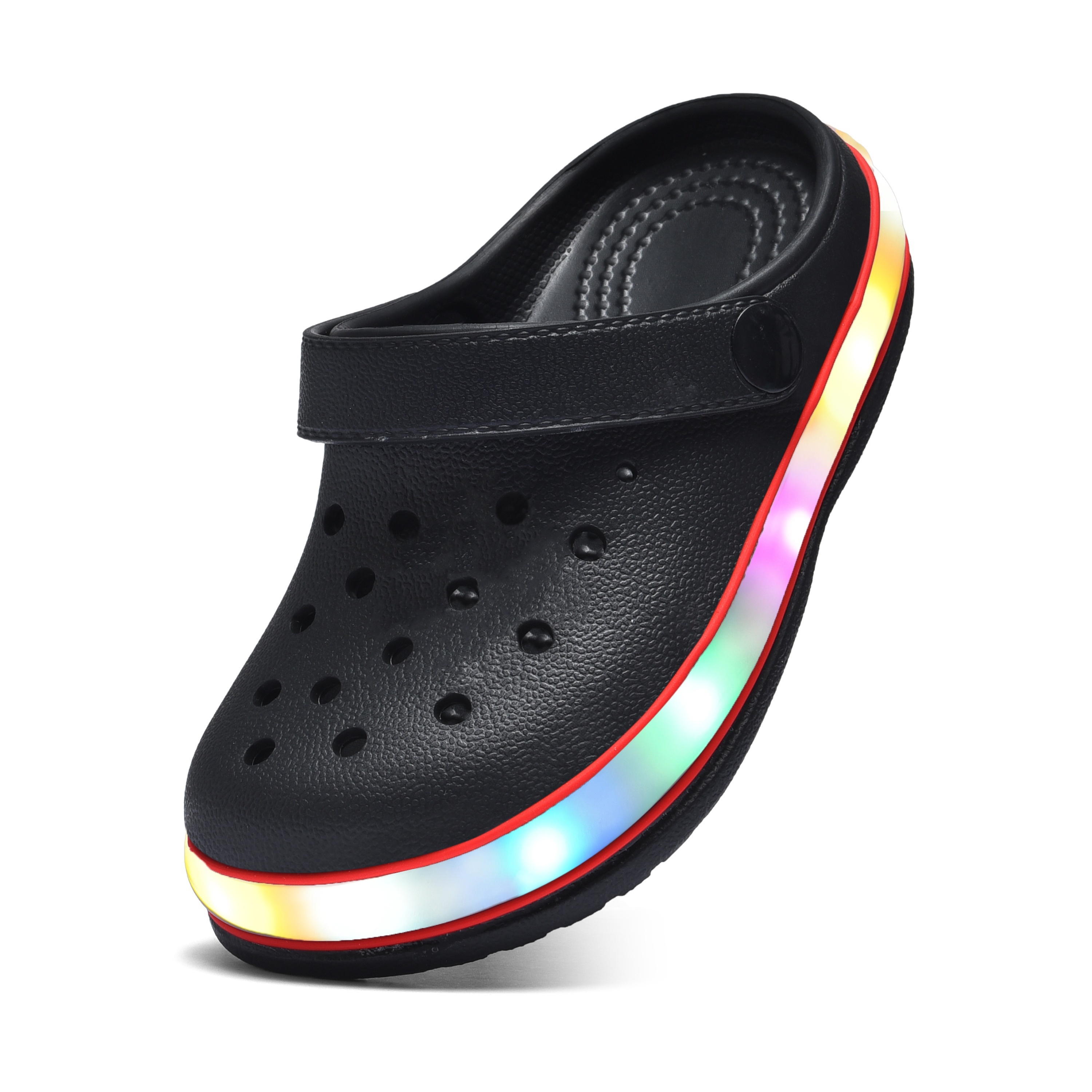 Kids Boys Girls Led Clogs Cute Lightweight Summer Slippers - Temu ...