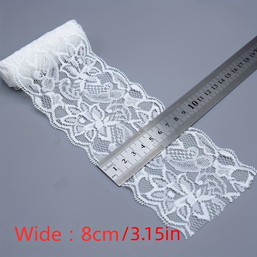 High Quality Black White Elastic Lace Ribbon Trims Underwear - Temu Canada