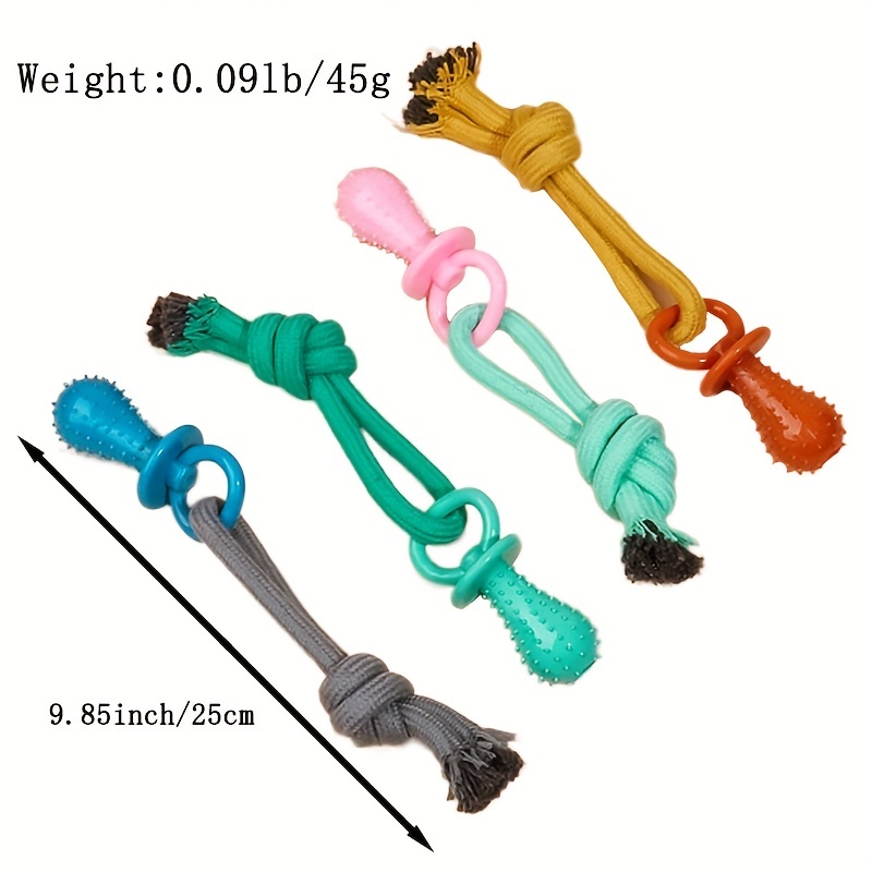 Chew Toy Durable Interactive Dogs Knot Design Promotes - Temu Canada