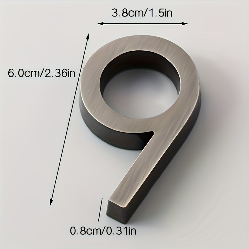 Floating Outdoor Door Plate Digital Plate Address Sign - Temu Australia