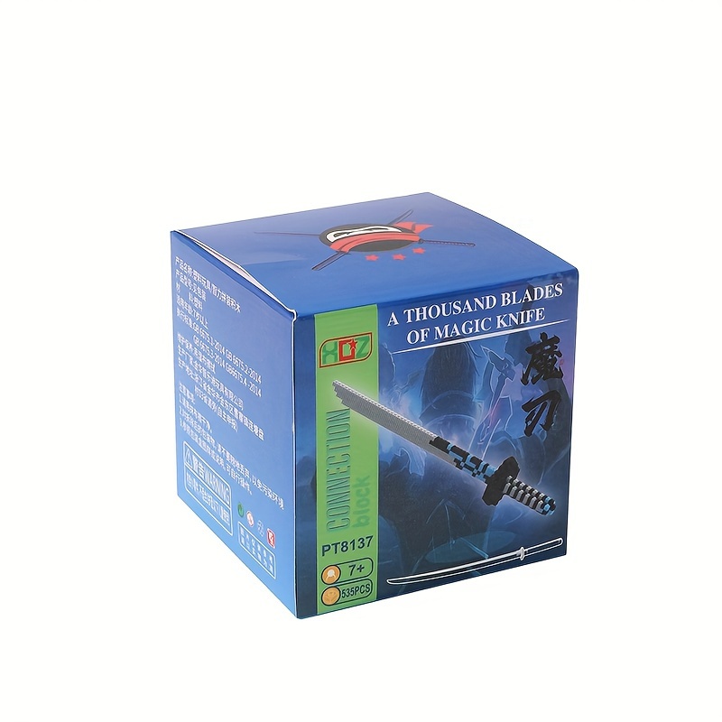 Sword Building Block Small Winter Vacation Summer Puzzle - Temu Australia