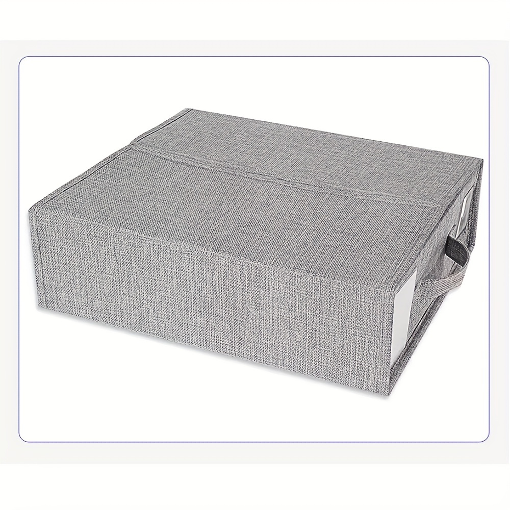 Foldable Bed Sheet Set Organizer Underbed Storage Boxes With - Temu ...