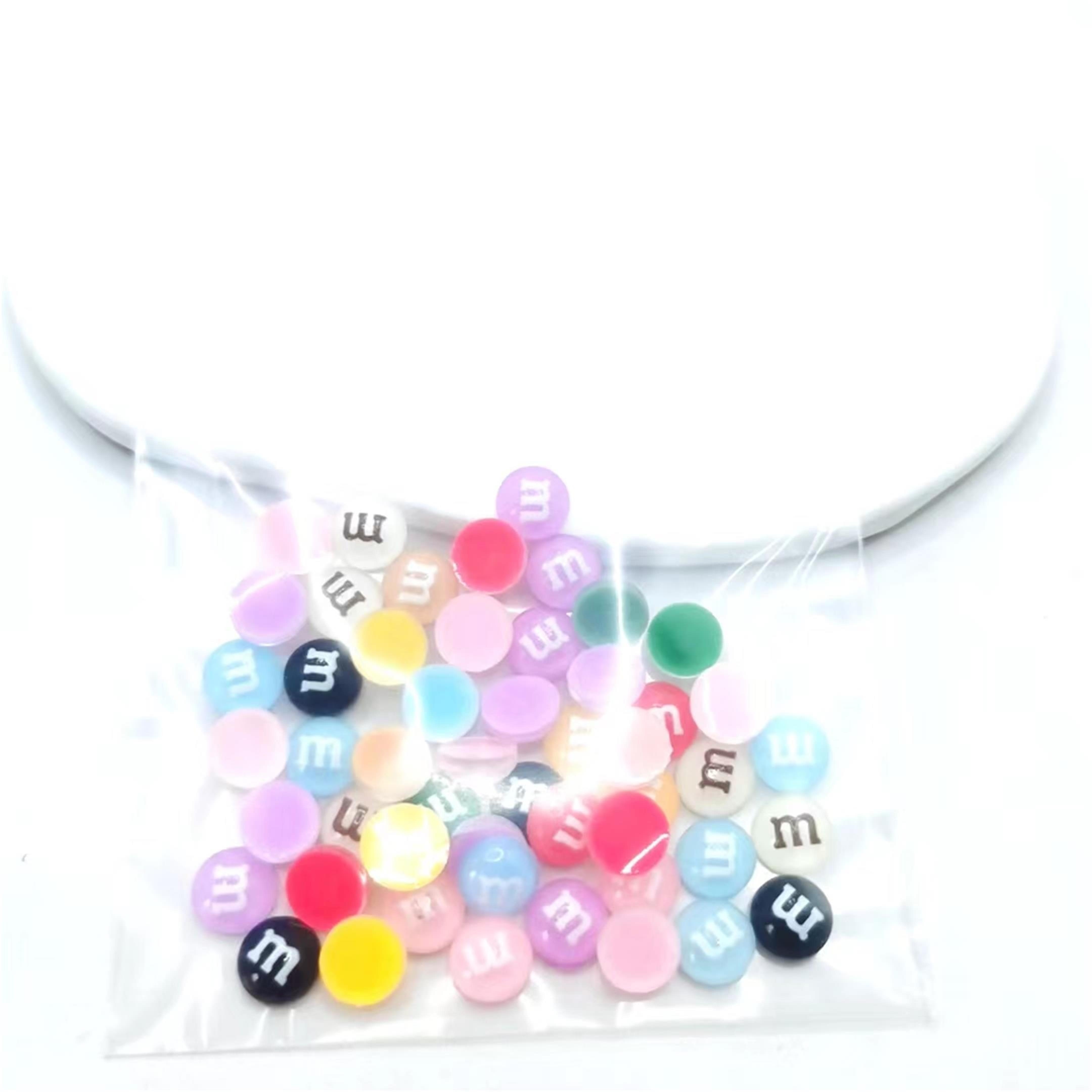 Resin Cute Mini Kawaii Round M Flat Rhinestones 3d - Temu New Zealand
