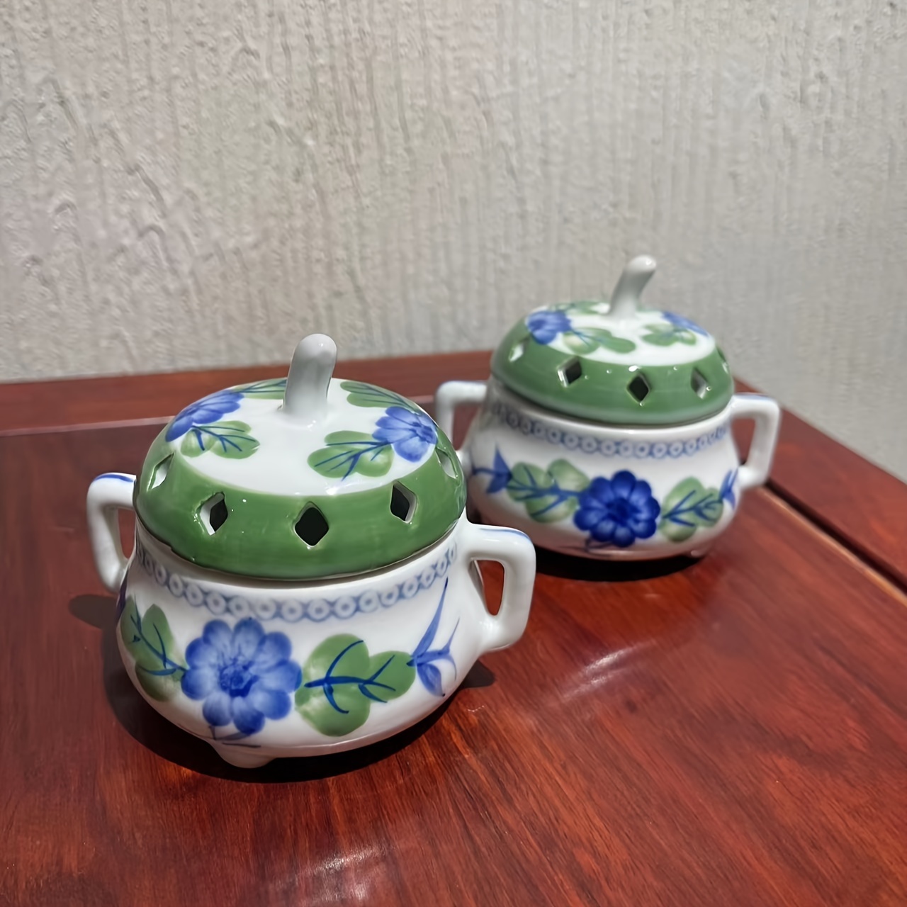 Blue White Porcelain Candle Holder St Patrick's Day Easter - Temu Australia