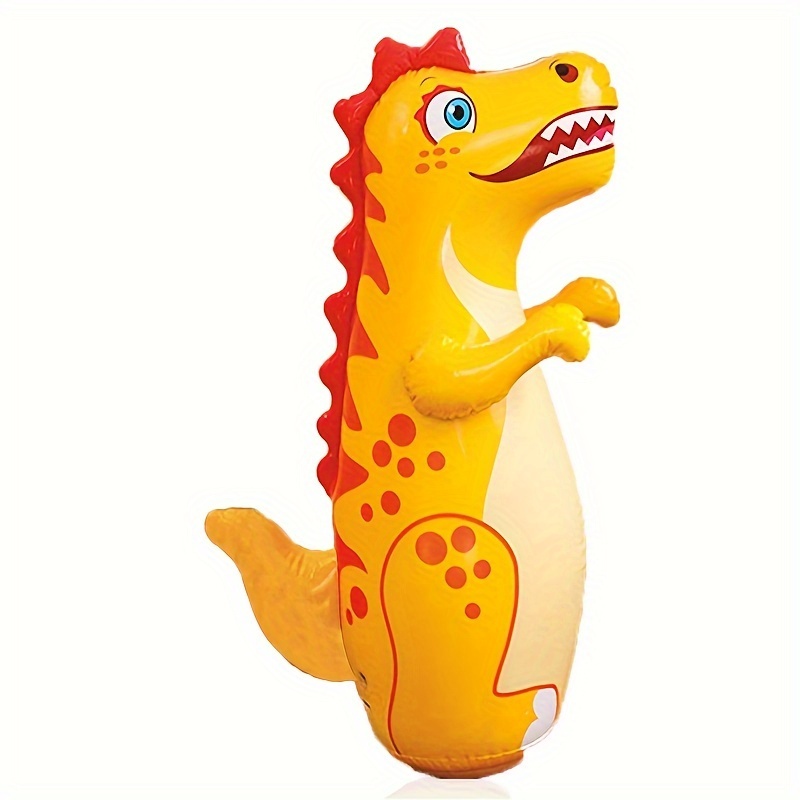 Inflatable Tumbler Punching Bag Dinosaur Dolphin Tiger - Temu Australia