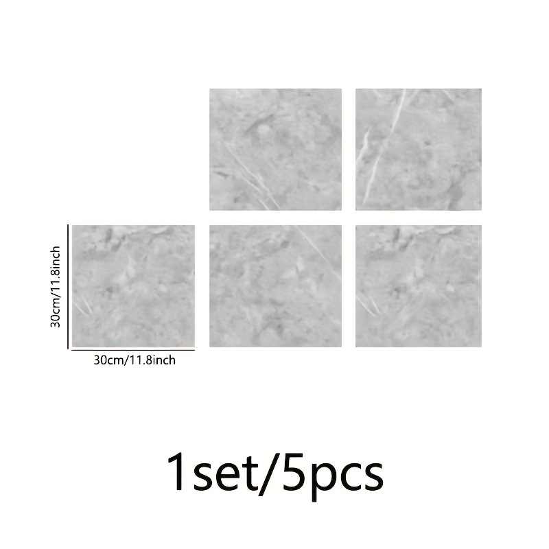 Imitation Marble Tile Self adhesive Wall Stickers Peel Stick - Temu ...