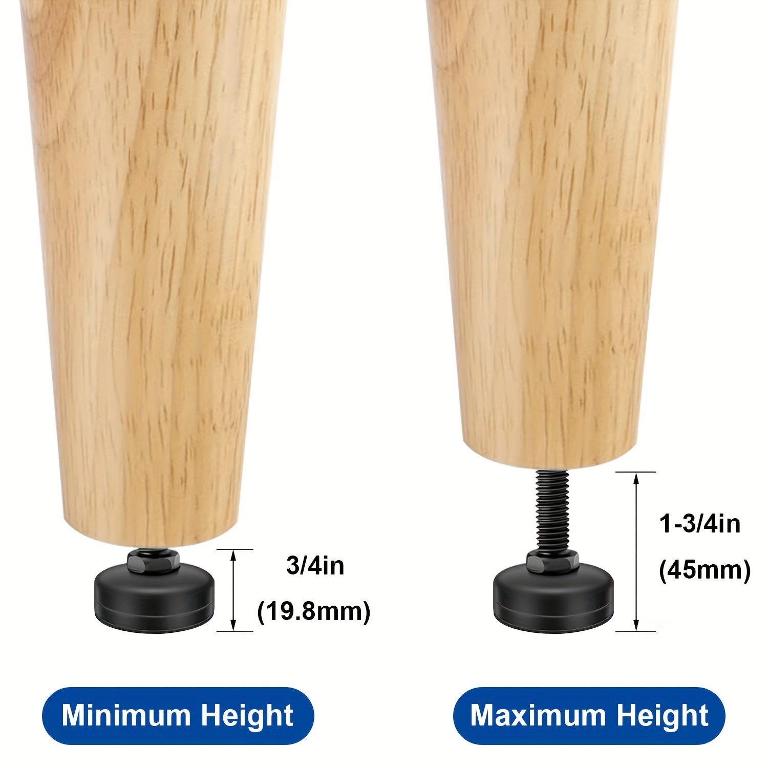 Furniture Levelers Heavy Duty Furniture Leveling Feet - Temu