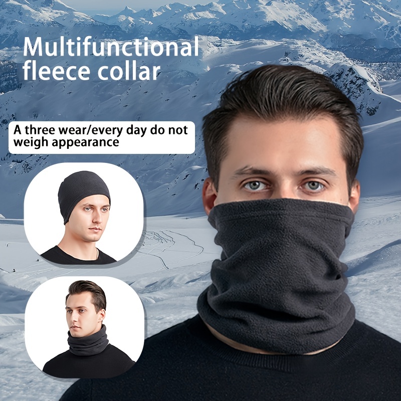 Winter Multi Purpose Mask Neck Gaiter Bennie Hat With Polar - Temu New ...