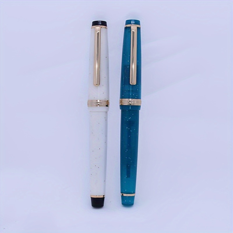 2 Pcs 82 Series Nib With Ink Converter Acrylic Smooth Writing Fountain ...