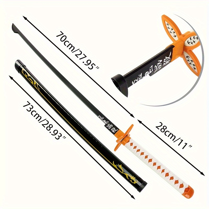 Wooden Samurai Sword Halloween Cosplay And Role Playing Props And ...