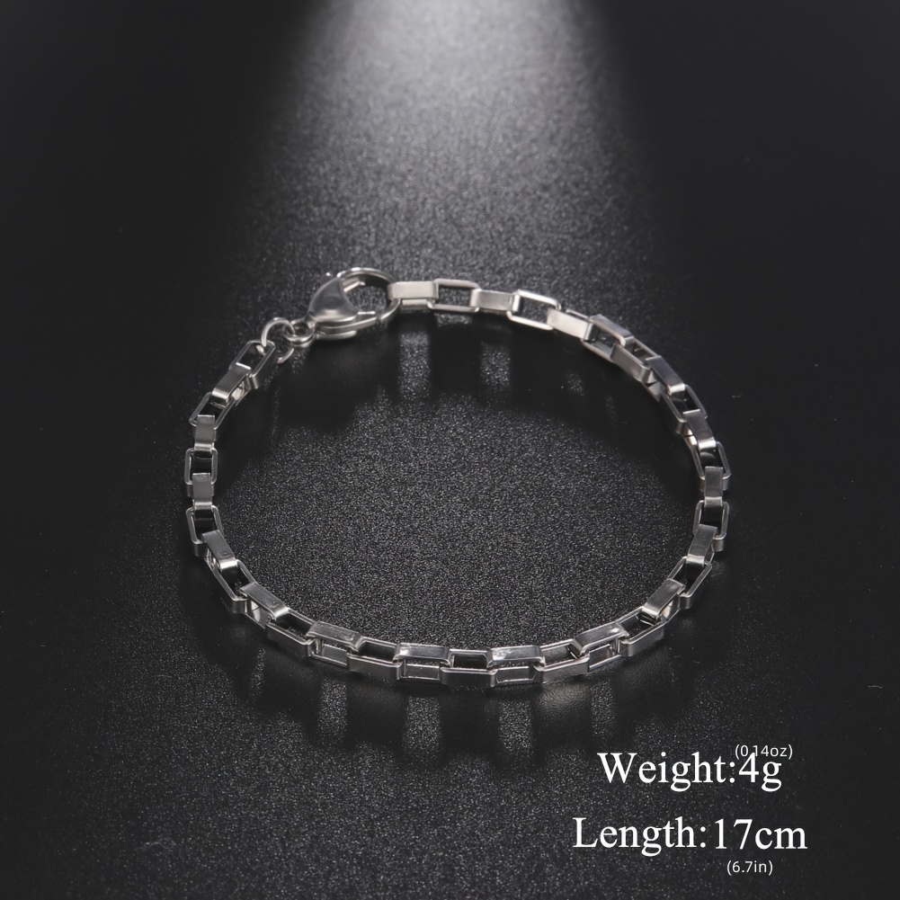 Minimalist Chain Men, Ideal Gift New Year - Temu United Kingdom