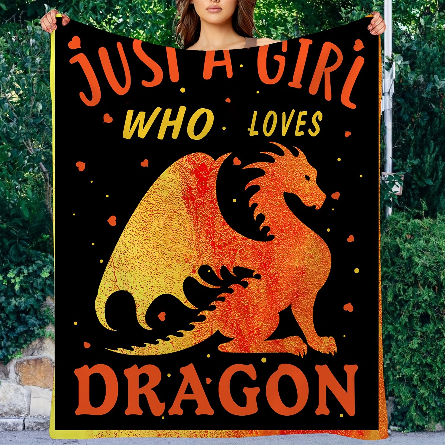 soft plush blanket a girls dragon throw blanket - Temu Canada