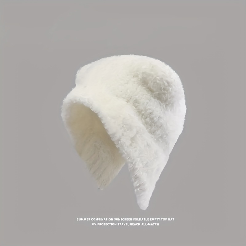 Solid Color Cute Bear Ear Hat Hat Women Girls Trendy - Temu Australia