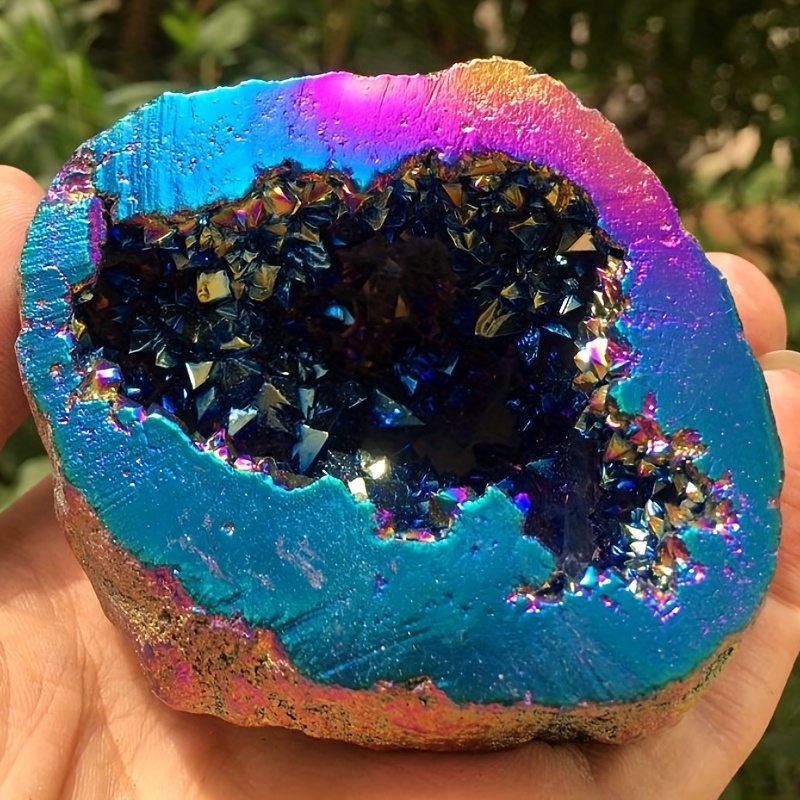 Rainbow Geode Rocks