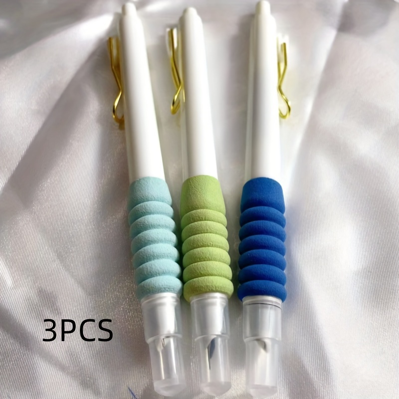 Sponge Sheath Press Retractable Fountain Pen Writing Hurt - Temu United ...