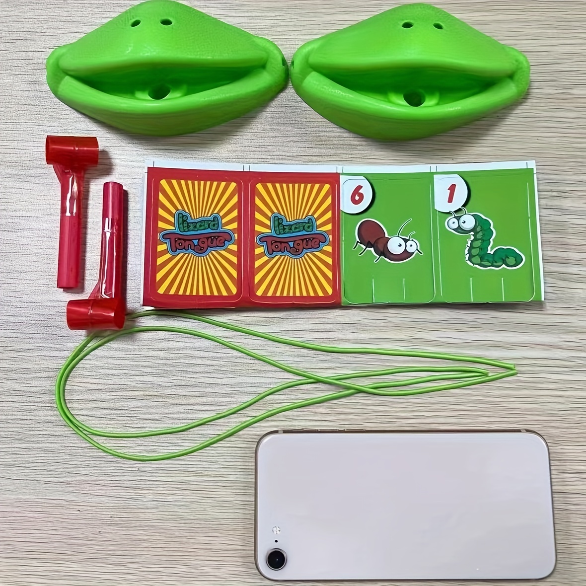 Interactive Toy Lizard Mask Fun Family Desktop - Temu