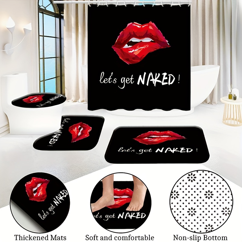 Sexy Red Lips Rug - Accessories