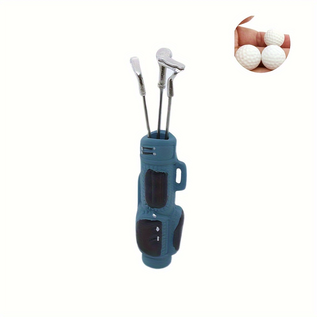 1/6 Dollhouse Miniature Golf Clubs Model Diy Mini Dollhouse - Temu Canada