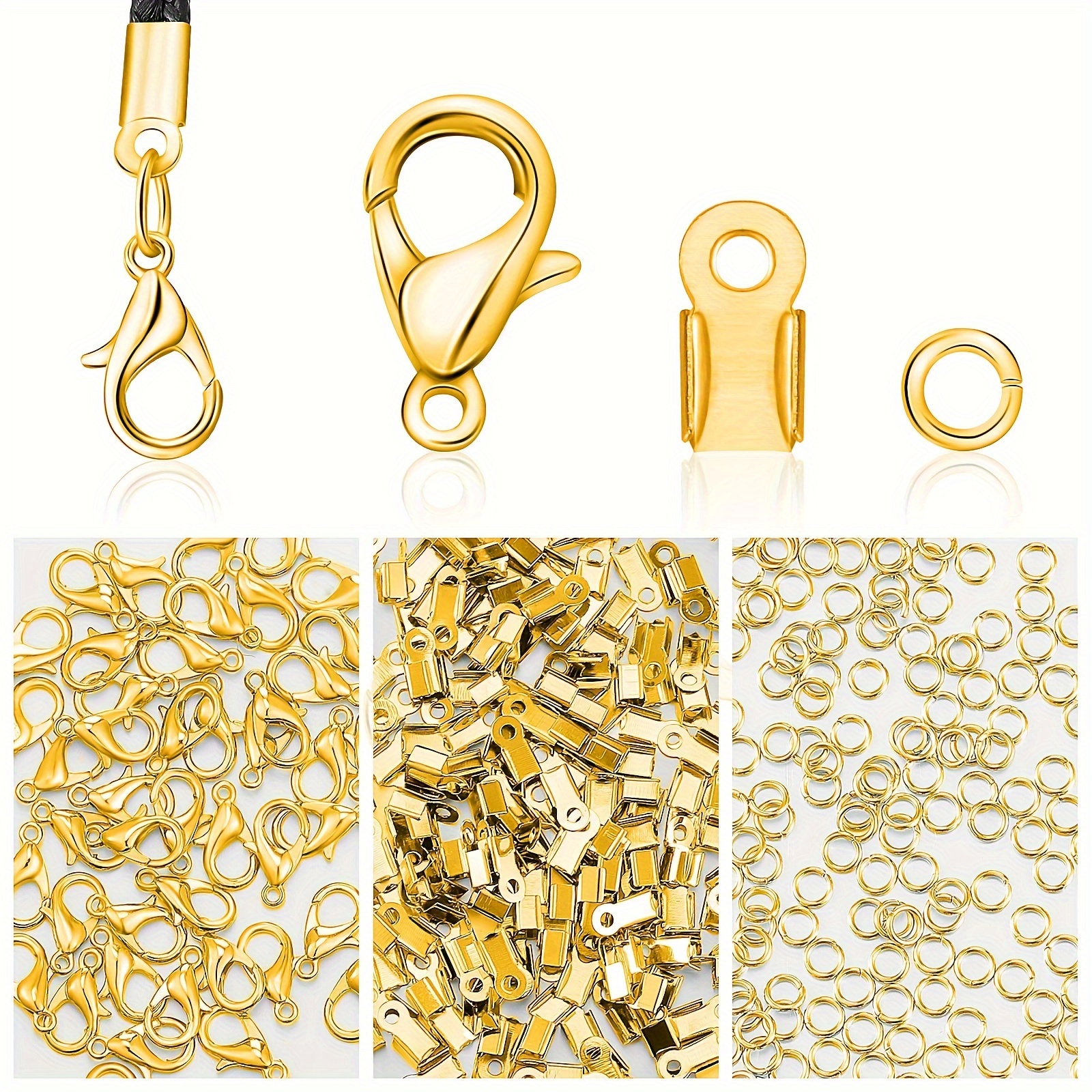 Jewelry Making Accessories Kit Include Fold Cord End - Temu United Kingdom