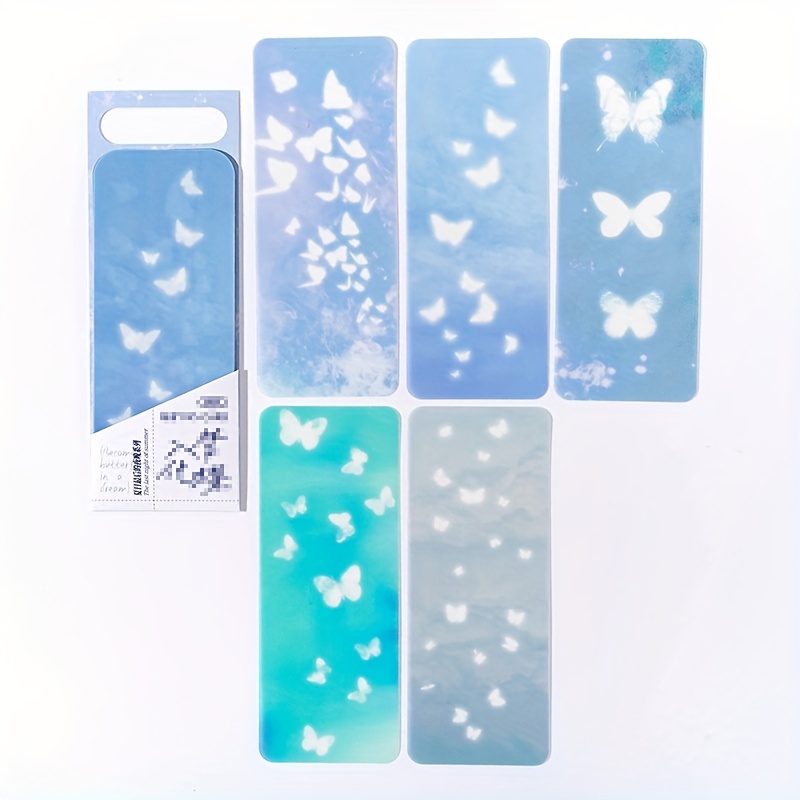 Translucent Pet Bookmark Summer Last Night Series Waterproof - Temu Canada