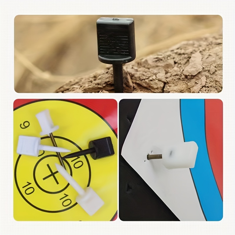Archery Target Paper Nails Easy To Install Eva - Temu Australia