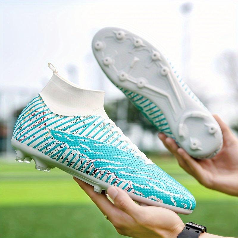 Plus Size Men's High Top Fg Football Boots Professional - Temu United ...
