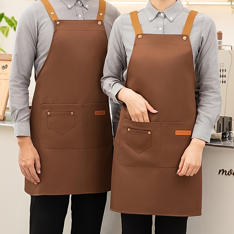 Kitchen Apron Unisex Adjustable Cooking Apron Household - Temu New Zealand