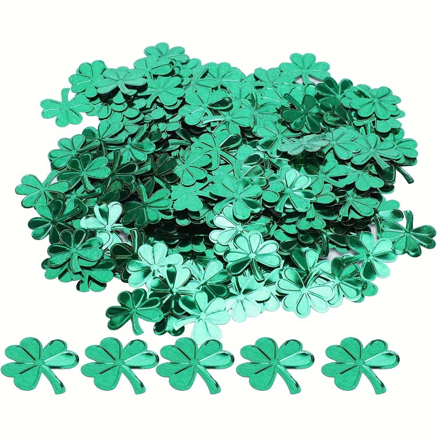 Table Decorations Confetti St Patricks Day Shamrock Foil - Temu Ireland