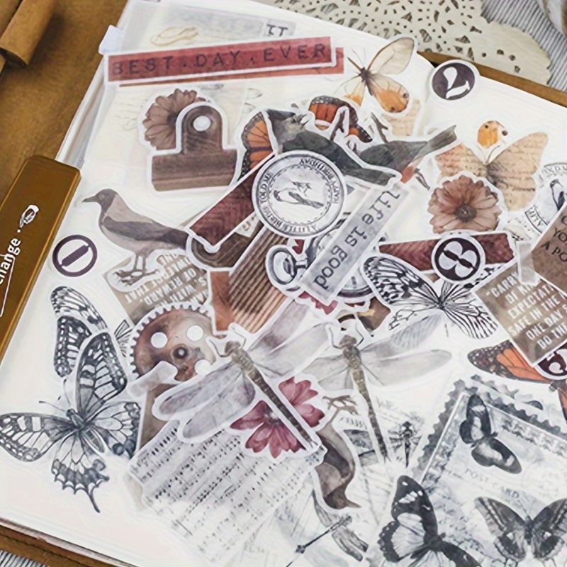 Cute Stickers Decorative Stickers Suitable Scrapbook Journal - Temu ...