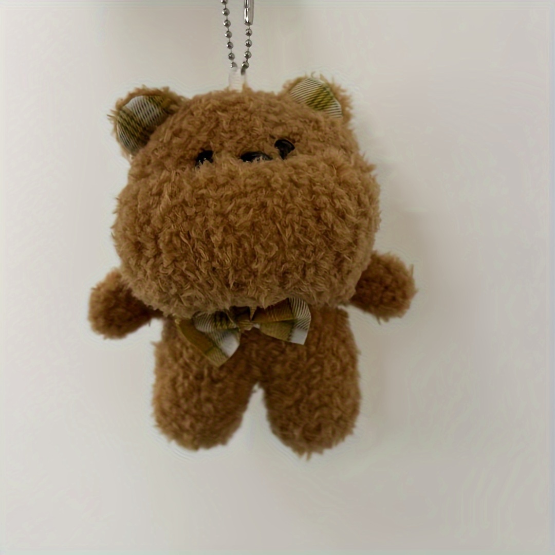 Cute Bear Doll Pendant Little Rabbit Keychain Bag Car - Temu Australia