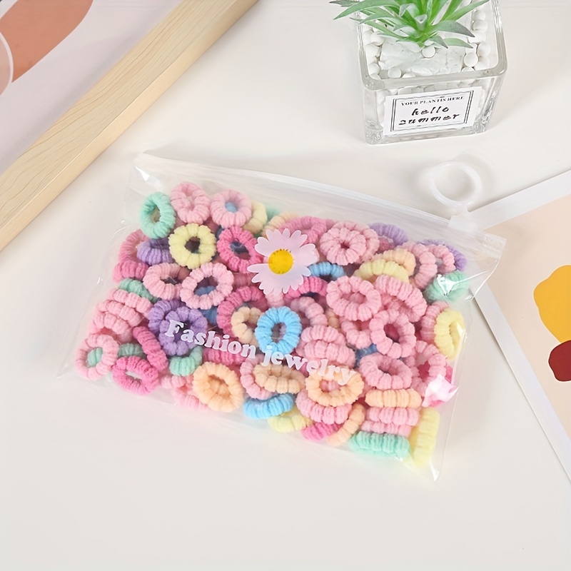 100 Piezas De Lazos Para El Cabello En Forma De Flores, Adorables Y Que ...