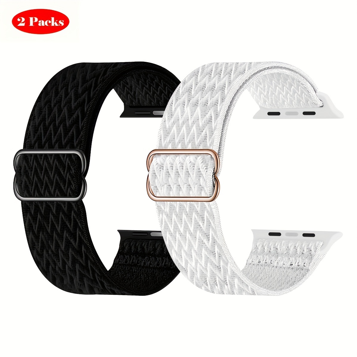 Solo Loop Bands Stretchy Compatible Iwatch Men - Temu Australia