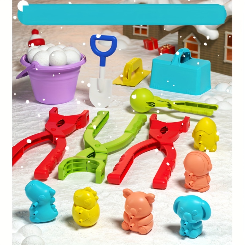 Clamp Snow Artifact Children's Playing Snow Tool Snowman - Temu Australia