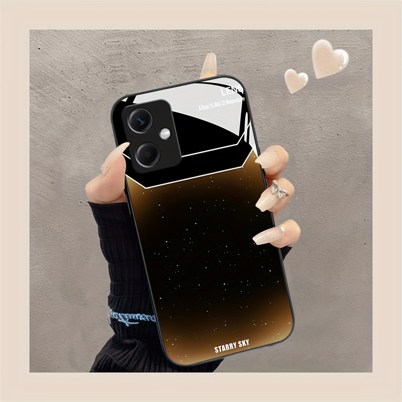 Creative Black Starry Phone Case Xiaomi/redmi Note - Temu Australia