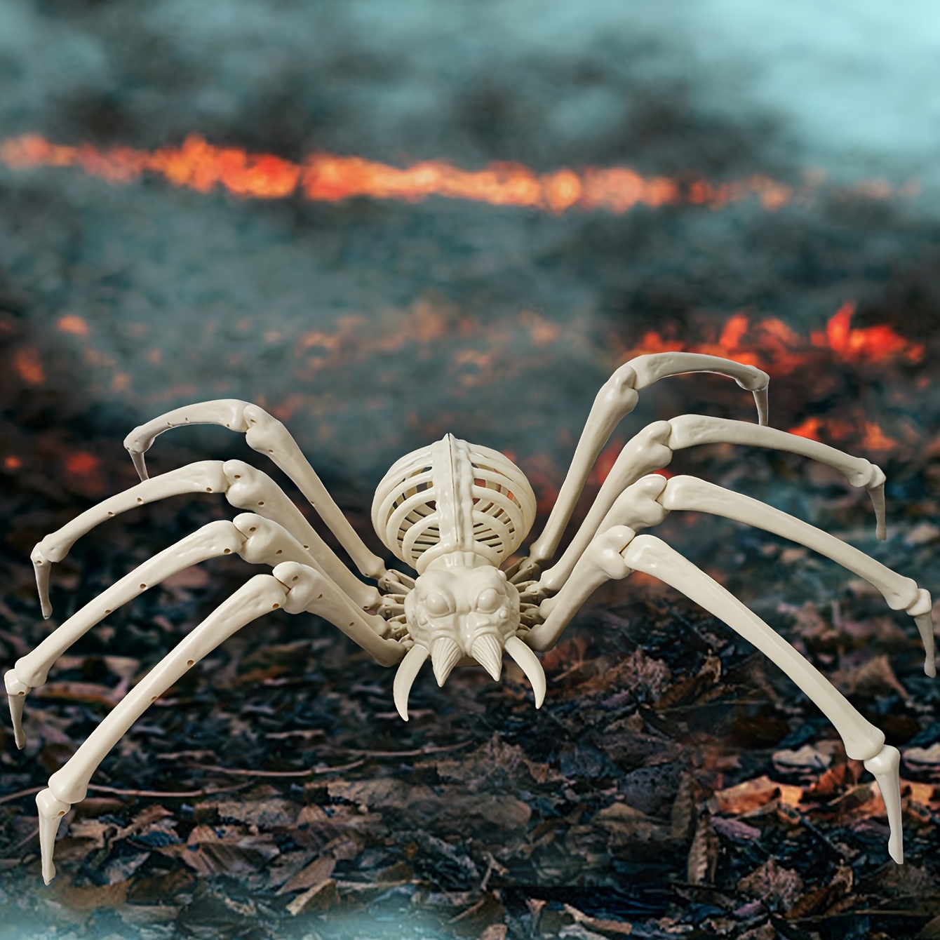 Spider And Skeleton - Temu