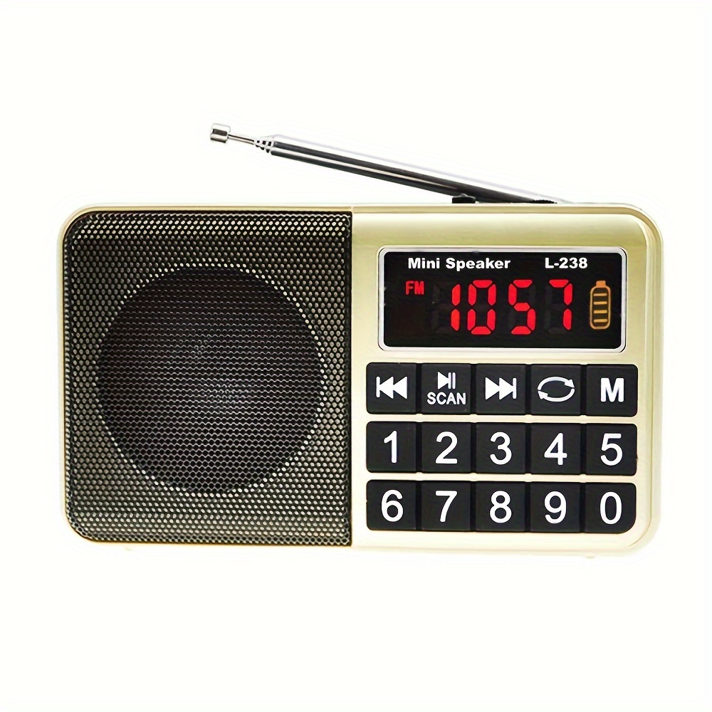 L 238sw Radio Portátil Multibanda 3 Bandas Am Fm Sw - Temu Mexico