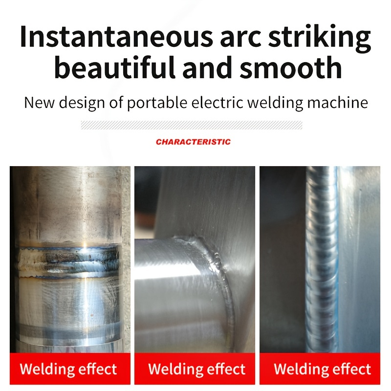 1 Set 4600w 110v±15% Handheld Arc Welder, Home Electric Welder Fully ...