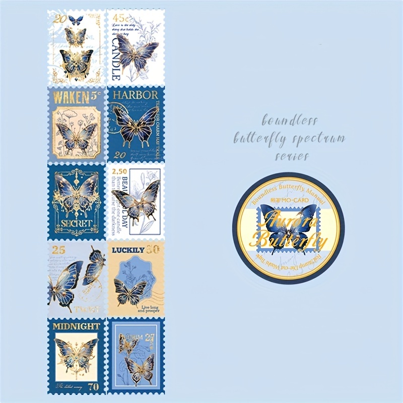 Bag Journal Tape Unbounded Butterfly Series Hot Stamping - Temu Australia