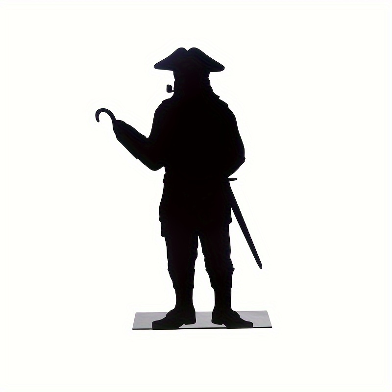 Metal Iron Craft Desktop Decoration Pirate Shape Decoration - Temu Canada
