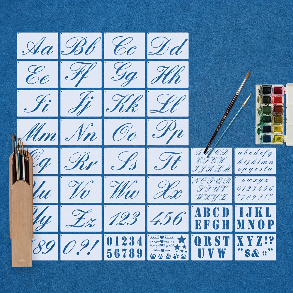 Cursive Letter R Stencil