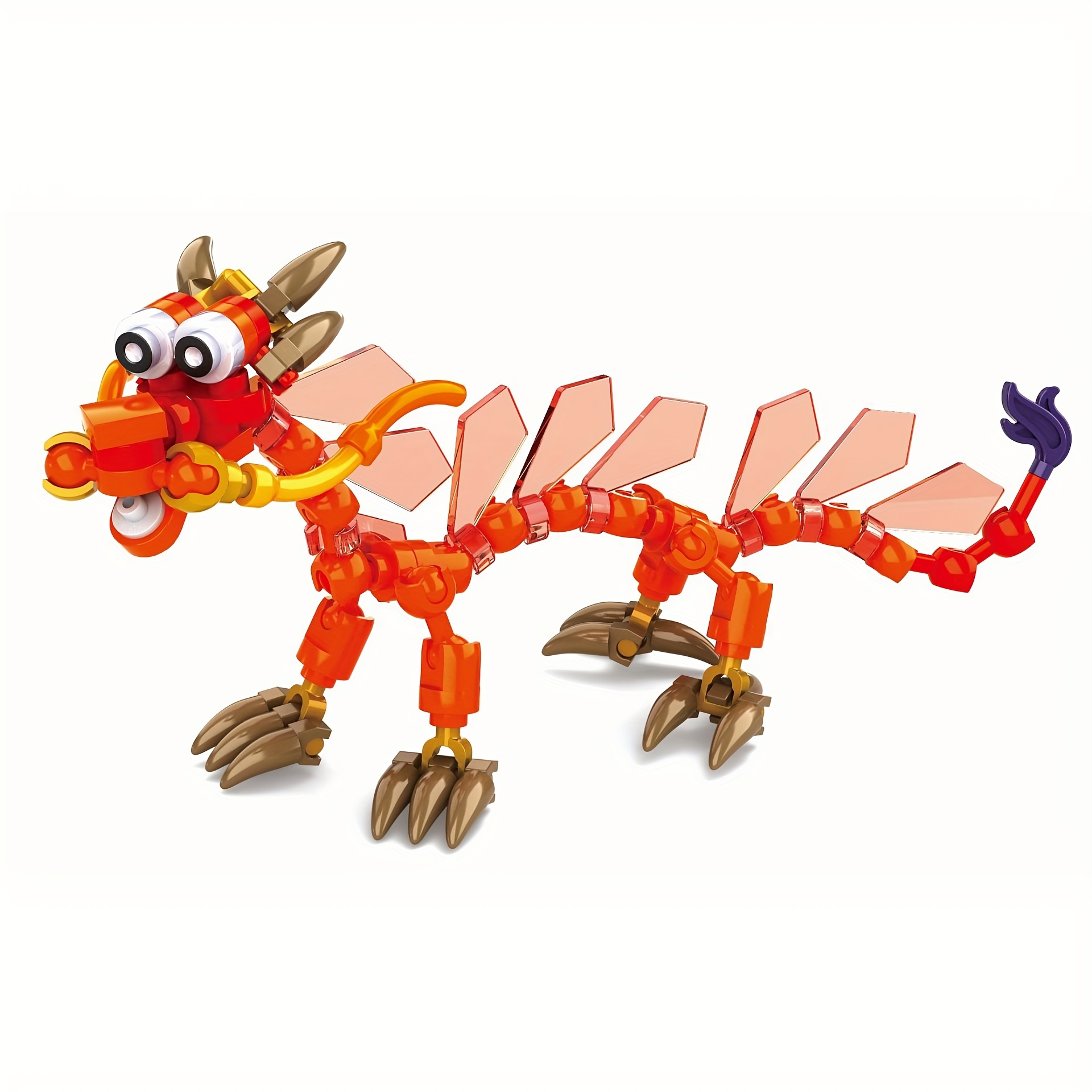 Dragon Building Blocks Set Assembling Building Blocks - Temu New Zealand