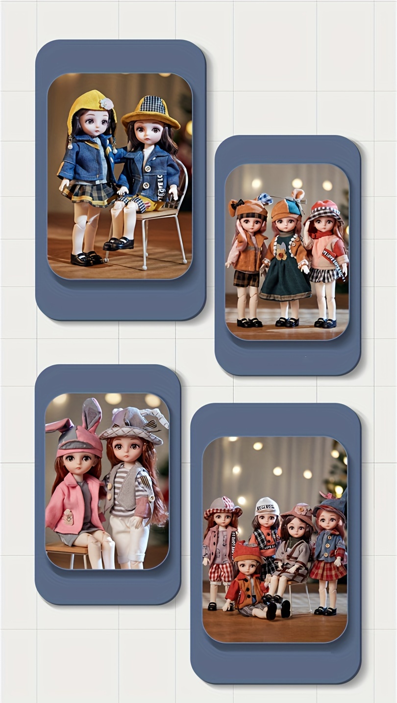 12 Constellation Dolls Multiple Joint Mobility Princess - Temu