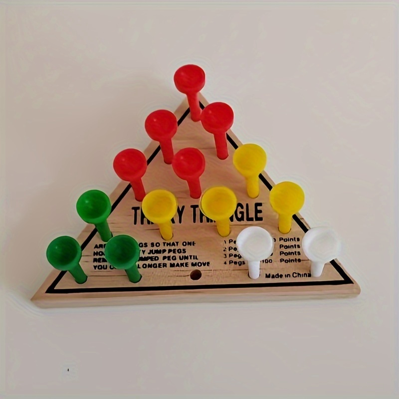 Wooden Tic Tac Toe Game Coffee Table Decor Brain Teaser - Temu Denmark